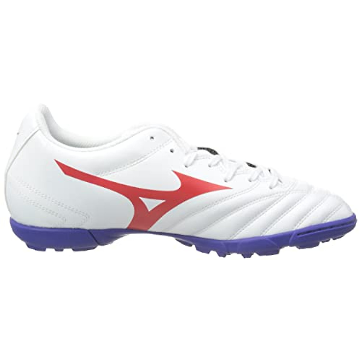 Mizuno Men's Football Shoe, White Highriskred, 10.5