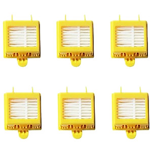 Amyehouse Brush Hepa Filter Accessory Kit Replacement Compatible with Roomba I & J Series i1 i3 i4 i6 i7 i8 J7 J5 J6 J8 J9 Including 2 Extractor 10 Filters 10 Side Brush & 5 Bags