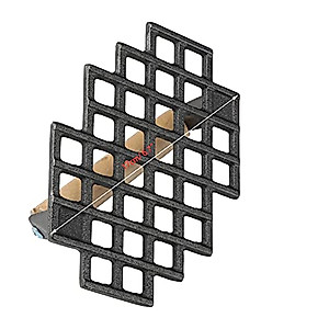 HAWOK Cast Iron Pre-Seasoned Grill Press with Wood Handle set of 2…