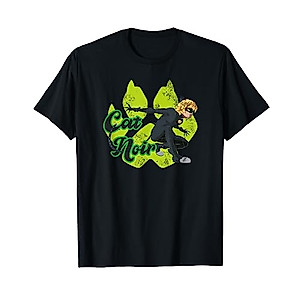 Miraculous Ladybug Vintage Collection with Cat Noir paw T-Shirt