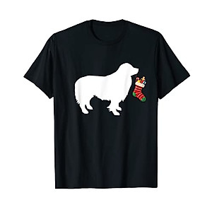 Border Collie Christmas Stocking Stuffer Dog T-Shirt