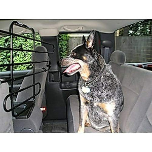 The ZooKeeper Vehicle Pet Barrier: Adjustable Universal for Cars, Trucks, SUVs – Moves with Your Vehicle Seats. Tilt. Slide. Recline. Easy Install Dog Car Gate - Strong Metal Tubing Gate Divider