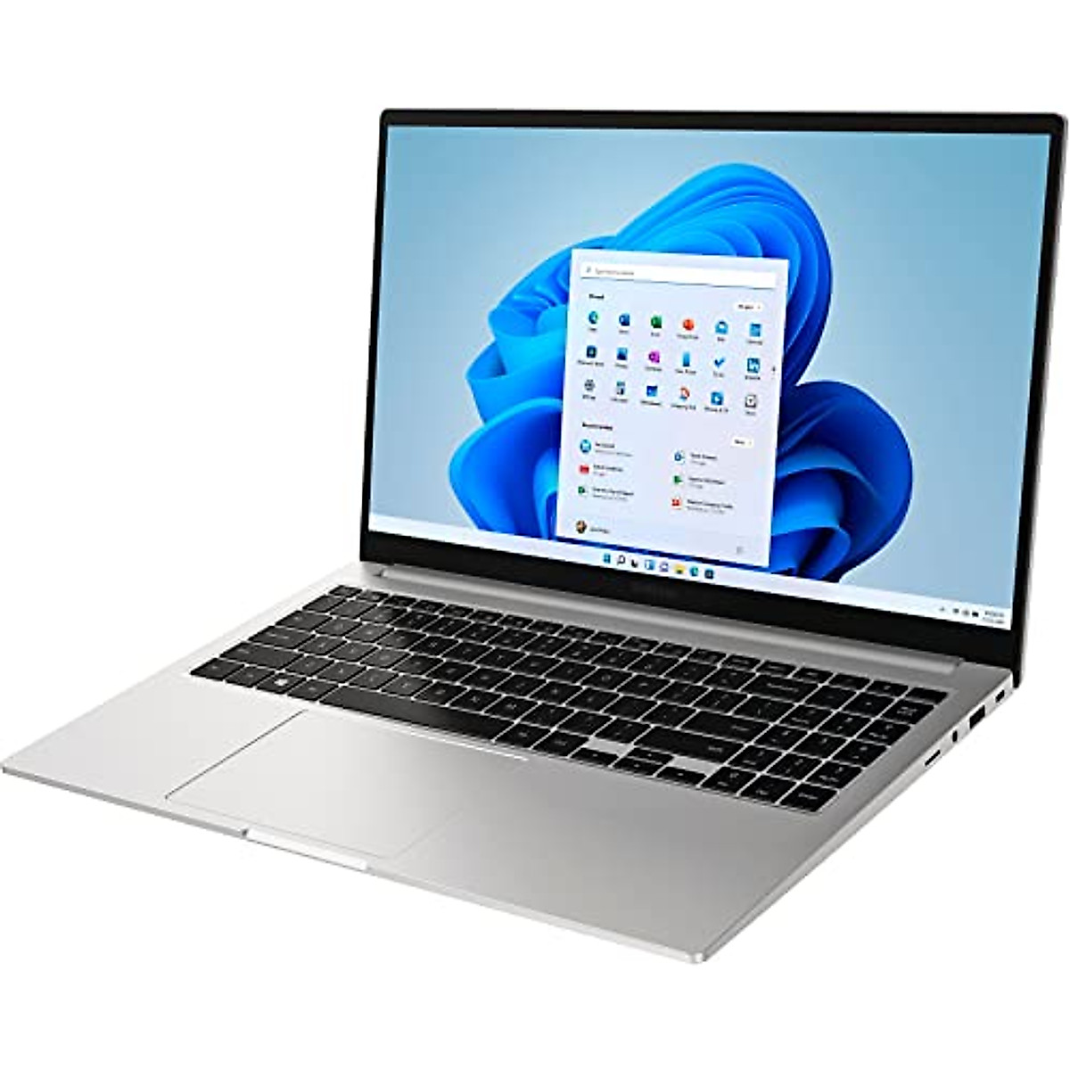 SAMSUNG [Windows 11] Galaxy Book 15.6" FHD Touchscreen Laptop, Intel Quad-Core i5-1135G7 (Beat i7-1065G7), 8GB LPDDR4X RAM, 256GB PCIe SSD, WiFi 6, Bluetooth, Webcam, Mystic Silver