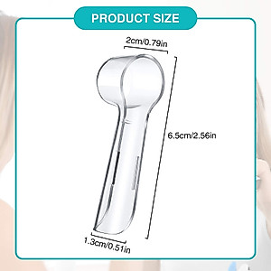 Electric Toothbrush Cover Brush Head Protection Cover Reusable Electric Toothbrush Heads Cover Replacement Brush Heads Cover Caps to Keep Dust Away for Travel, Camping, Family(12 Pieces)