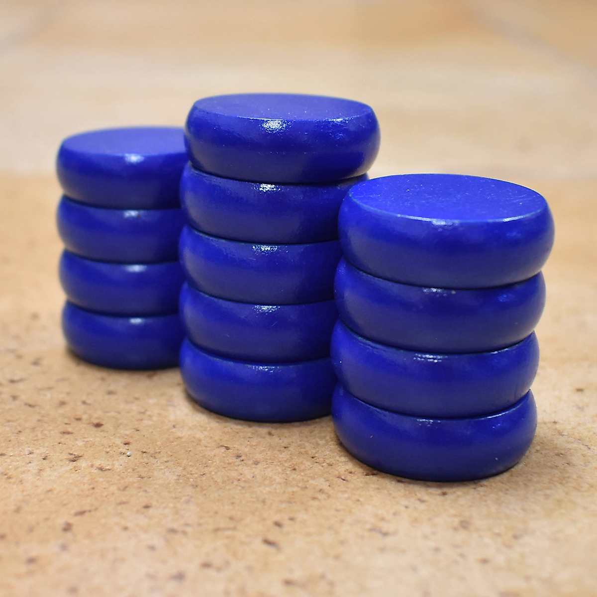 4 Player Crokinole Disc Party Pack (52 Large Discs - 1 1/4 Inch Diameter (3.2cm))