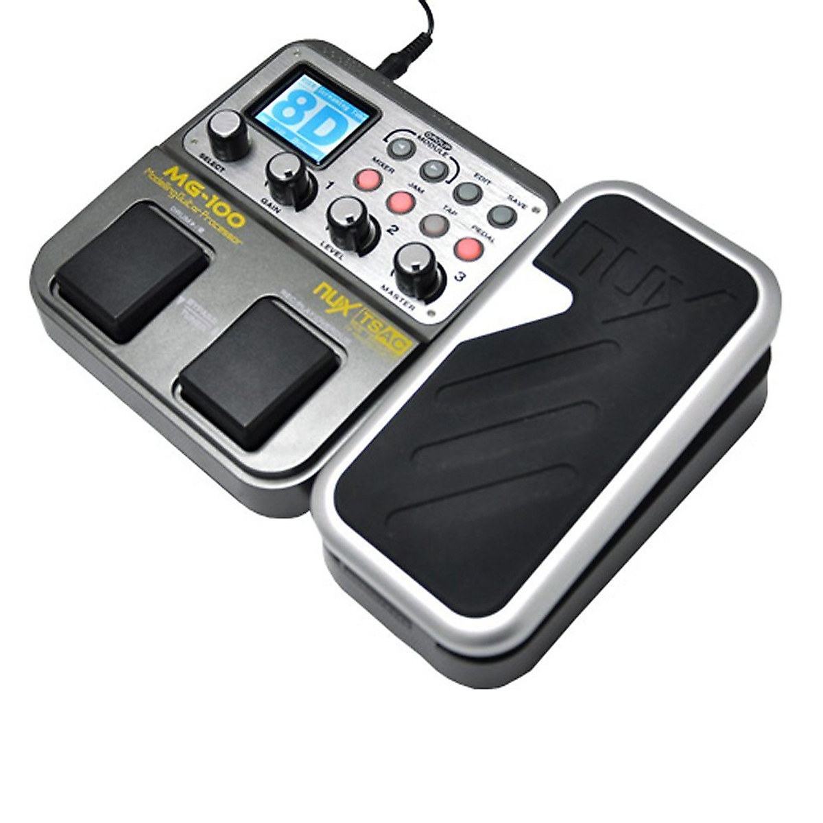 NUX MG-100 Multi Effects Pedal 56 Drum Rhythms,40 Seconds Loop,Tap Tempo