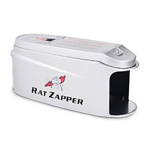 Rat Zapper - Electric Mouse Traps Indoor for Home - Safe and Effective Mice Traps for House Indoor Kill - Rat Zapper Electronic Rat Trap Reusable and No Touch - Outdoor Electric Rat Trap