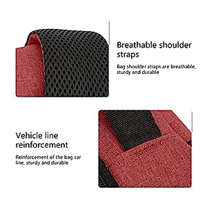 Handbag Backpack for Ps5, Travel Storage Handbag for PS5 Console Protective Luxury Bag Carrying Case for Ps5 Set Travel Bag for Games Console /Controllers, Game Cards, HDMI and Accessories (H, One Size)