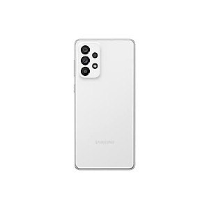 SAMSUNG Galaxy A73 5G SM-A736B/DS 256GB 8GB RAM Dual SIM Factory Unlocked (GSM Only | No CDMA - not Compatible with Verizon/Sprint) - International Version (Awesome White)