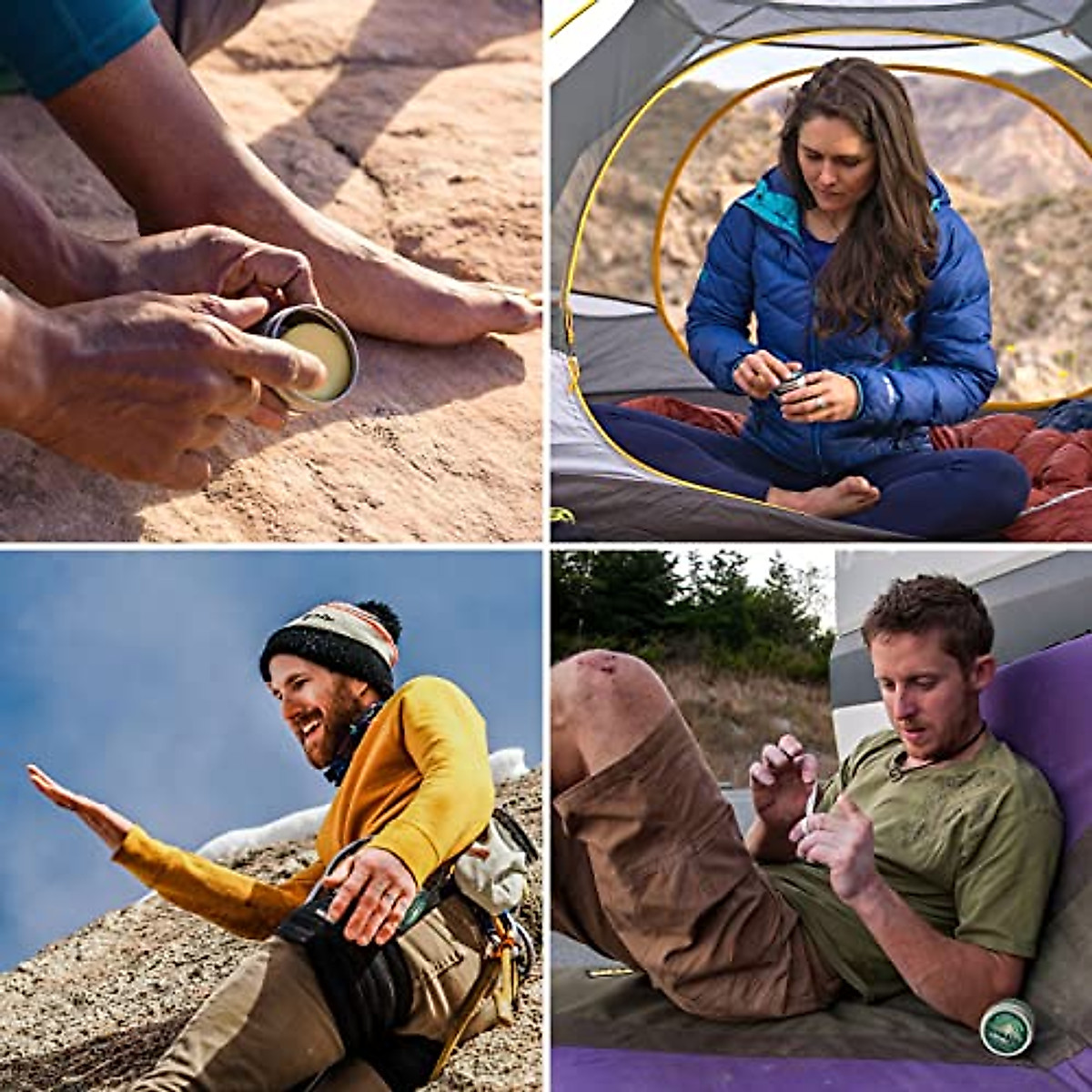 climbOn All Purpose Lotion Bar | Organic Body Lotion for Dry Skin | Body Moisturizer | Lavender Lotion Made From Plants and Organic Beeswax | Eco-Friendly and Plastic-Free Lotion | Original Scent