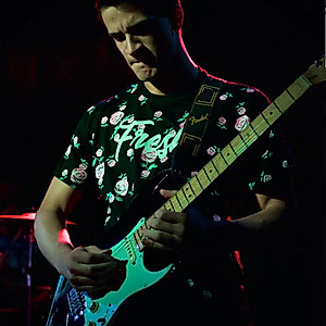 Fender 6 String Solid-Body Electric Guitar, Right, Olympic White, Full (0378002505)