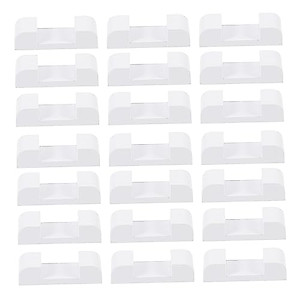 CRILSTYLEO 50pcs Display Stand Base Necklace Organizer Stand Rock Display Case Acrylic Display Risers Bracelet Storage Box Bases Specimen Display Case Challenge Coin Display Plastic Bases 3D