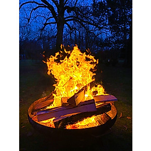 Wilson Cherry Split Firewood - Seasoned Natural Kiln Dried Fireplace, Fire Pit, Bonfire Logs (Regular)