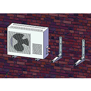 Mini Split Bracket for Ductless Air Conditioner Wall Mounting 7000 - 15000 BTU