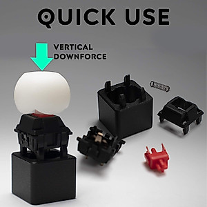 Byhoo Metal Cherry MX Switches Metal Switch Opener Tester Kits for Mechanical Keyboard 3PCS Aluminum Switch Open Tool Suit for Lube Switch Accessories for Gaming Keyboard Gamer…