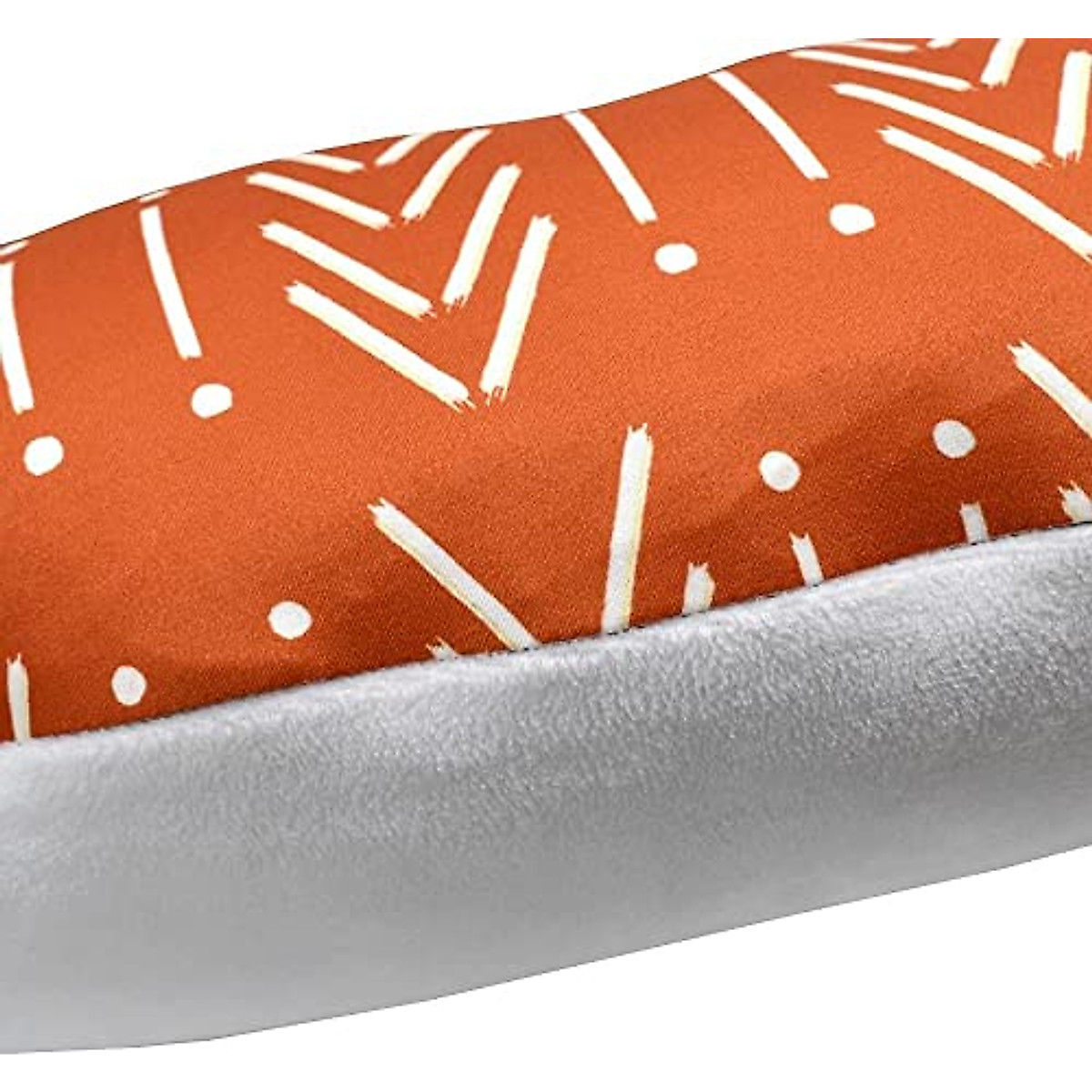 UDERUI 2 Pack Floral Nursing Pillow Cover Slipcover for Breastfeeding Pillows, Soft and Stretchy Safely Breastfeeding Pillow Cover for Girl,Cotton(Multi)