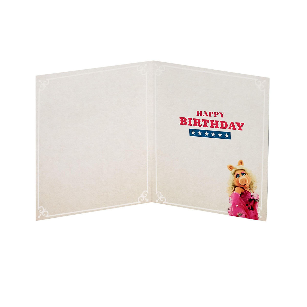 UK Greetings Disney The Muppets Birthday Card For Her/Female/Friend With Envelope - Miss Piggy Design