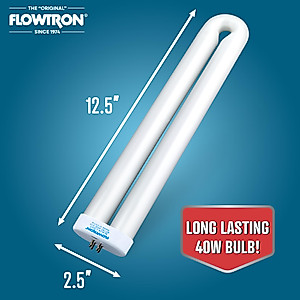 Flowtron BF-150 Replacement UV Bulb (2-Pack) for BK-80D, MC-9000, FC-4400, FC-4800, FC-4700, FC-7600