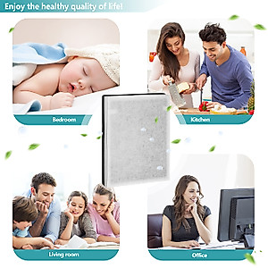 2-Pack of VA-EE004 Replacement Filter, Compatible with VAVA Air Purifier VA-EE004