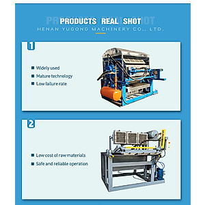Household Egg Tray Machine Small Scale Paper Pulp Molding Production Line