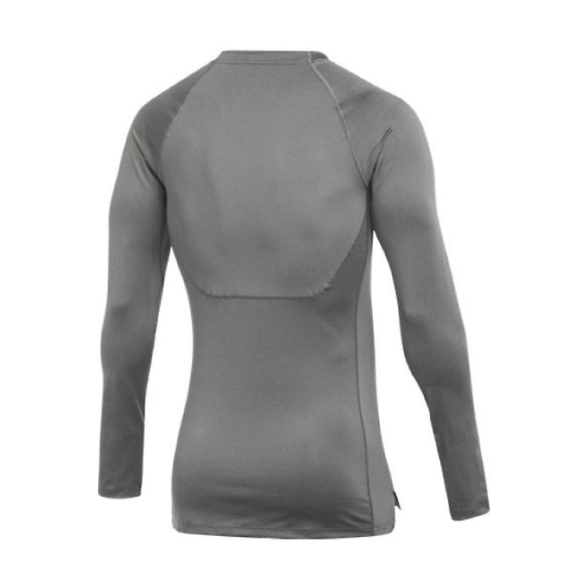 Nike Mens Pro Fitted Long Sleeve Training Tee (Large, Grey)
