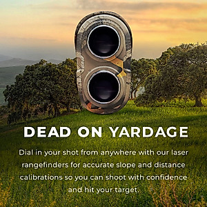 My Golfing Store Trail Scope Hunting Range Finder 800 Yards, 6X Magnification, Waterproof Archery/Sport Rangefinder, Multi-Functional Rangefinder with Slope for Hunting, Shooting and Golfing