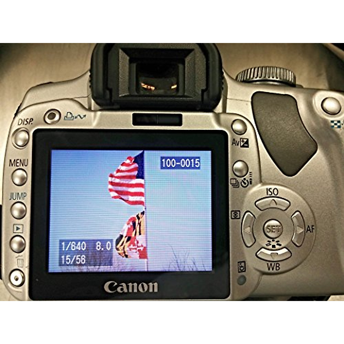 Canon Digital Rebel XTi 10.1MP Digital SLR Camera (Silver Body Only) (OLD MODEL)