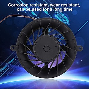 125 PS3 Cooling Fan,Precise cuts,interfaces,Excellent Performance,Powerful Functions,for PS3 KSB1012HE Built-in Fan Replacement for Playstation Turbo Cooler with Screwdriver