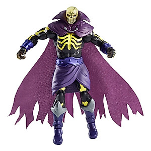 Masters of the Universe Masterverse Scare Glow Action Figure with Glow-in-The-Dark Head & Accessories, 7-inch Motu Collectible Gift for Fans 6 Years Old & Up