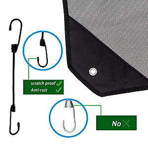 Perfitel AC mesh Cover for Outside Units (Black, 36"x 36")- Central Air Conditioner Cover for Outside Unit-Top Universal Outdoor AC Cover Defender-All Season Universal Mesh Air Conditioner Cover…