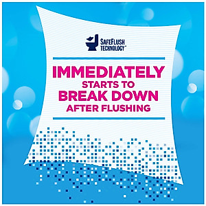 Cottonelle FreshCare Flushable Wipes Refill, 252 Flushable Wet Wipes (Packaging May Vary)