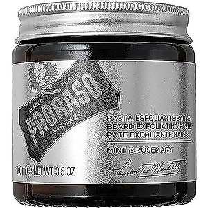 Proraso Exfoliating Beard Paste and Facial Scrub, 3.5 oz