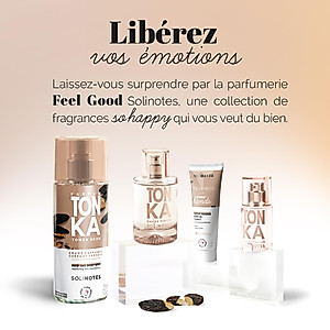 SOLINOTES Tonka Perfume for Women - Eau De Parfum | Delicate Floral and Soothing Scent - Made in France - Vegan - 0.5 fl.oz