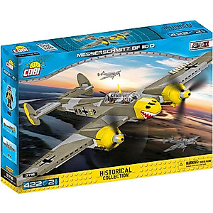 COBI 422 Pcs Historical Collection WWII Planes /5716/ Messerschmitt Bf 110 B