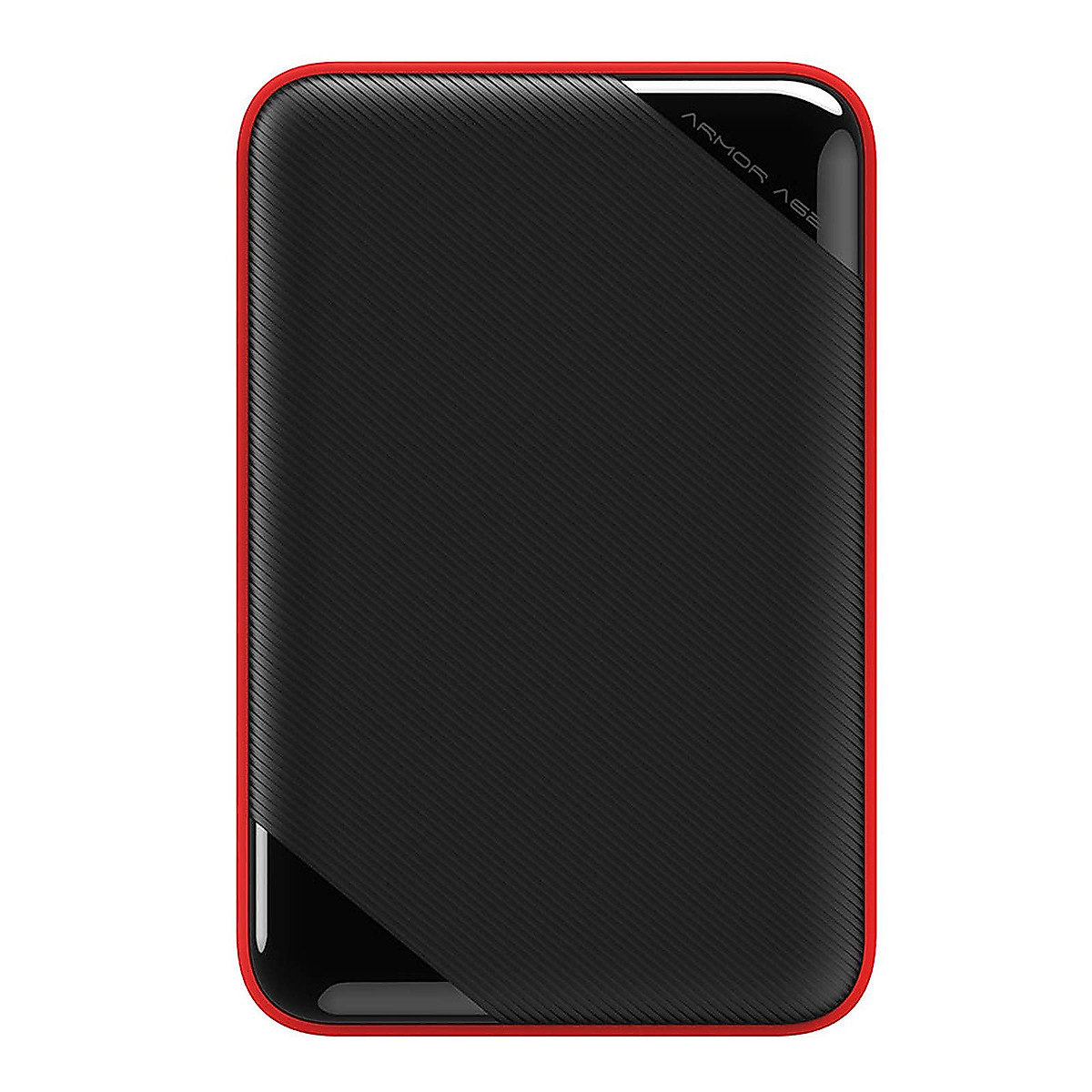 Silicon Power 2 TB Portable Hard Drive Armor A62, IPX4 Water-Resistant and Military-Grade Shockproof (122cm Shockproof Drop Test), Ultra Slim (14.9 mm) - Black