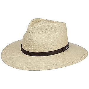 Stetson Uni Traveller Panama Hat Men Nature 7 3/4-7 7/8