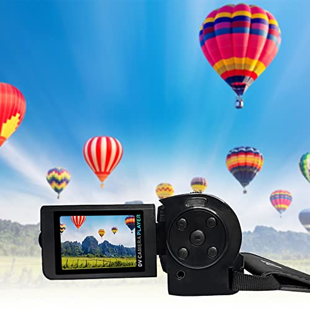 topliu 16Million Pixe-l HD Digital Camera,16x Digital Zoom Camera, with 1080p HD, 2.4 Inch LCD Screen, Support Max 32GB SD Card, Motion Detection, Electronic Anti-Shake