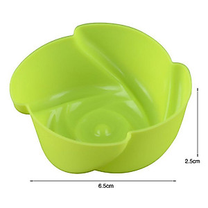 DOITOOL Silicone Baking Cups Liners Muffin Cup Cupcake Liners 12pcs Silicone Rose Flower Shape Cake Decorating Mold Pudding Jelly Chocolate Mold Muffin Cup Handmade Cupcake Baking Tool (Random Color)