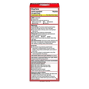 Tylenol Children's Pain + Fever Relief Cold Medicine, Acetaminophen, Grape, 4 fl. oz