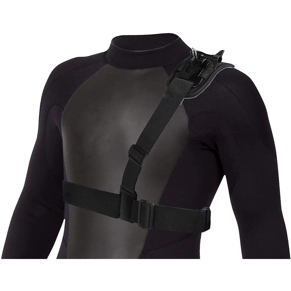 Navitech Adjustable Shoulder Body Strap Harness Mount Holder Compatible with The EKEN H9R 4K Action Camera | Eken H9EE 4GEE Action Cam |eecoo Action Camera Pro 4K