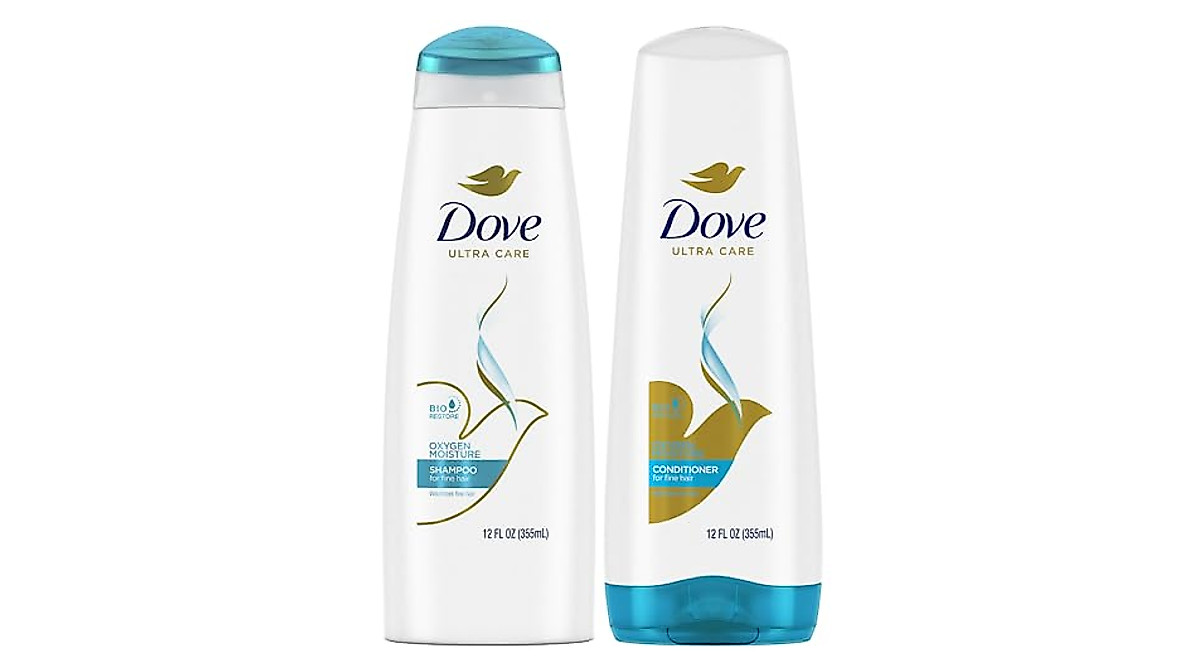 Dove Oxygen Moisture Shampoo & Conditioner Set