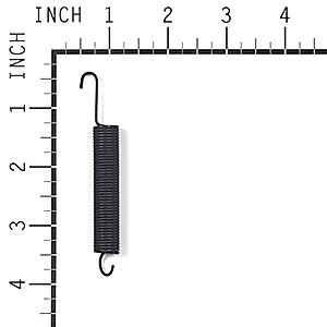 Briggs and Stratton 53704MA Idler Spring, Traction, Black