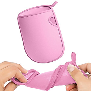 Bath Sponge, PVA Super Soft Exfoliator Sponge Gloves, Bath and Body Exfoliator Mitts, Dual-Sided, Multi-Purpose Glove Exfoliates Skin, Scrubbing Glove for Shower Spa Massage and Dead Skin Cell Remover