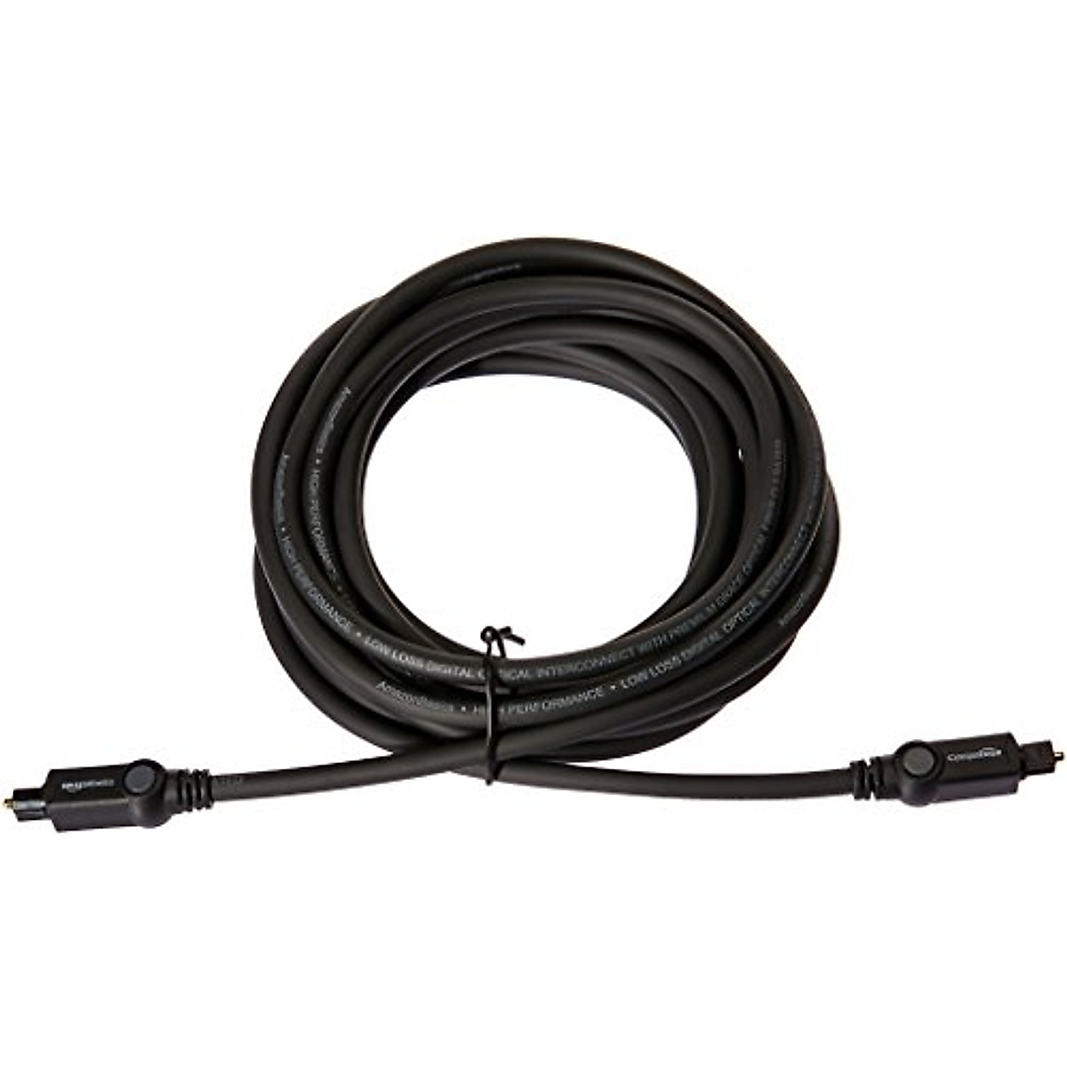 Amazon Basics CL3 Rated Optical Audio Digital Toslink Cable - 15 Feet