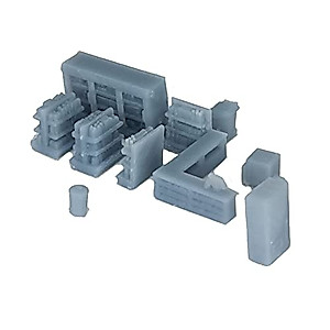 Outland Models Railway Scenery Convenience Store & Accessories 1:160 N Scale