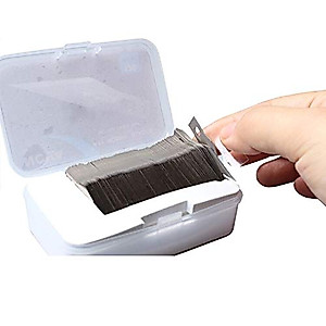 120 Pack #11 Hobby Blade Refill, Exact-to Knife Steel Replacement Blades with Storage Box for Crafts, Hobbies, Scrap Booking, Stencil, Precision Art, Architecture Modeling