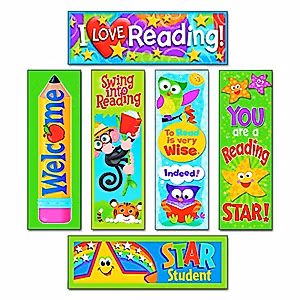 TREND T12907 Bookmark Combo Packs, Reading Fun Variety Pack #2, 2w x 6h (Pack of 216)