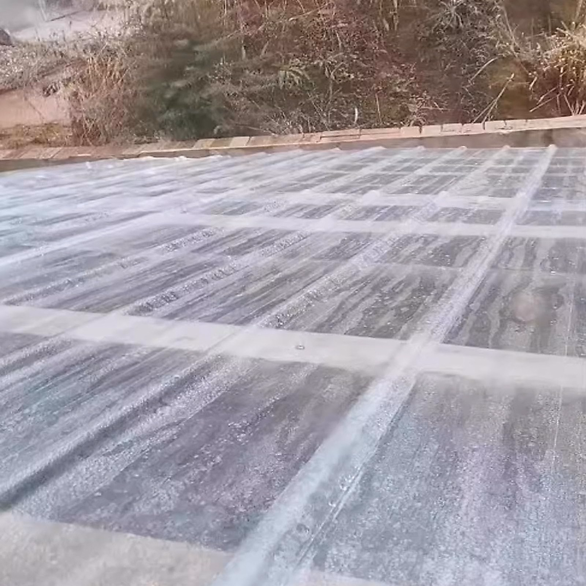 AIROTRON 1.5mm Fiberglass Daylighting Panels,1/2/4/6/8/10/12/14/15 Pcs Corrugated Roofing Sheets,Heat-Insulating FRP Daylighting Plate, Rainproof Board,Clear Roof Sheet,Easy to Cut (35x67in,1 Pcs)