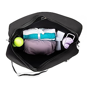 ONE FOUR ALL Pickleball Bag | Tennis Bag | Premium Pickleball Bags for Women | Luxury Tennis Bags for Women | XL Tennis Racket Bag | Neoprene Waterproof Tennis Racket Bag