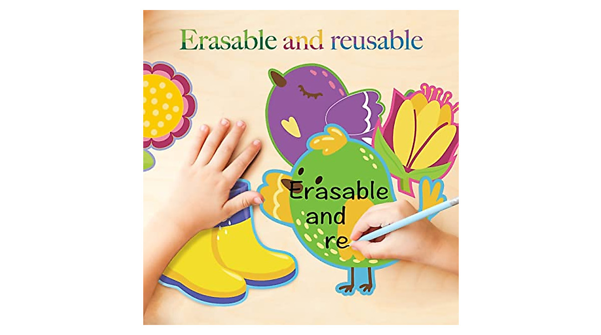 67 Pcs Hello Spring Cutouts, Spring Bulletin Board Decoration Set ...